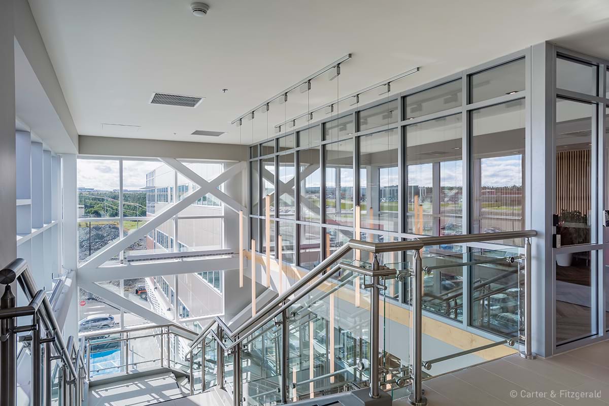 KMK Place | Fire-Rated Glazing for Atrium Design | Gallery